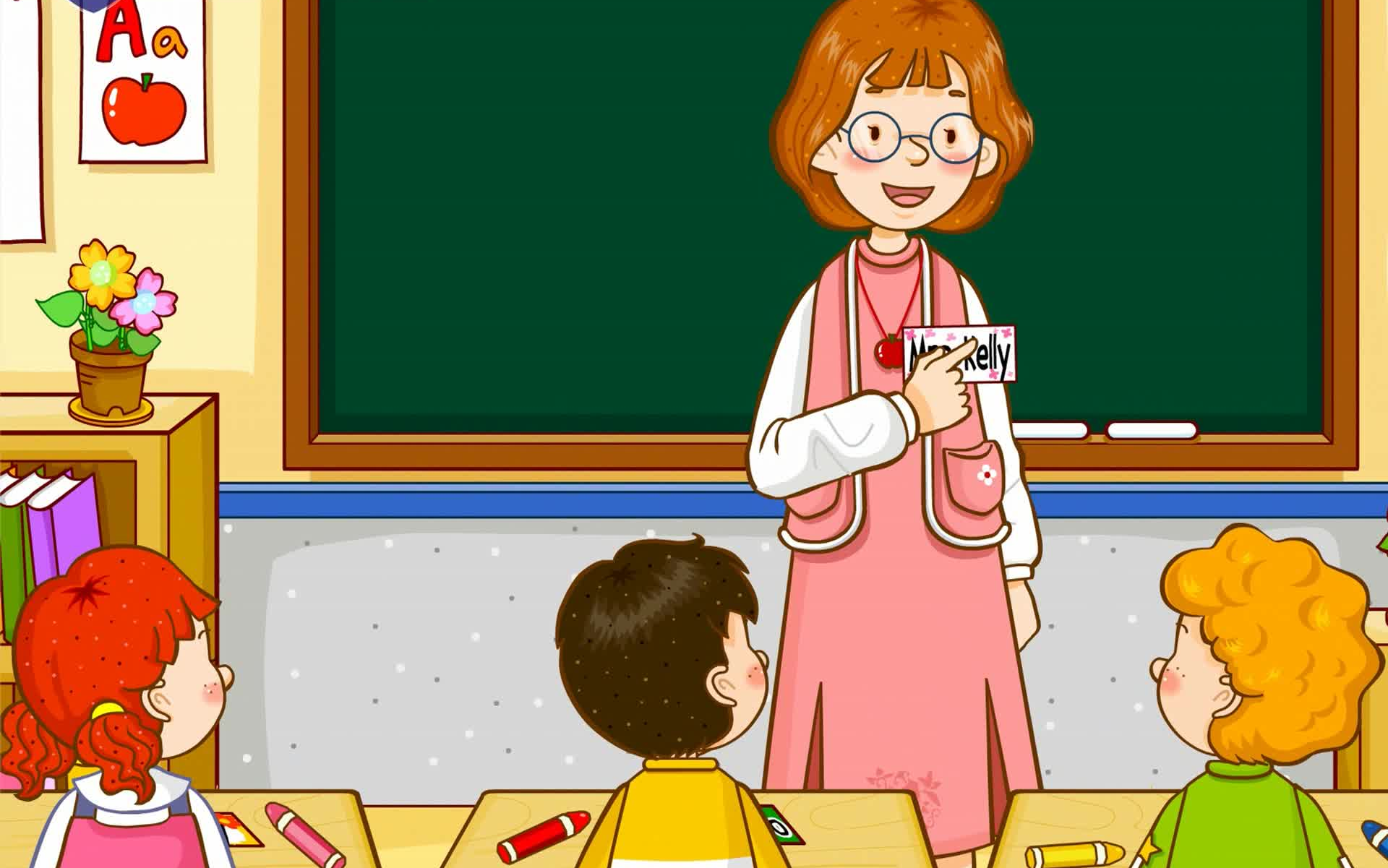 [MP4 1080p] Mrs. Kelly's Class 13_ I'm Hungry _ Level 1 _ By Little Fox ...