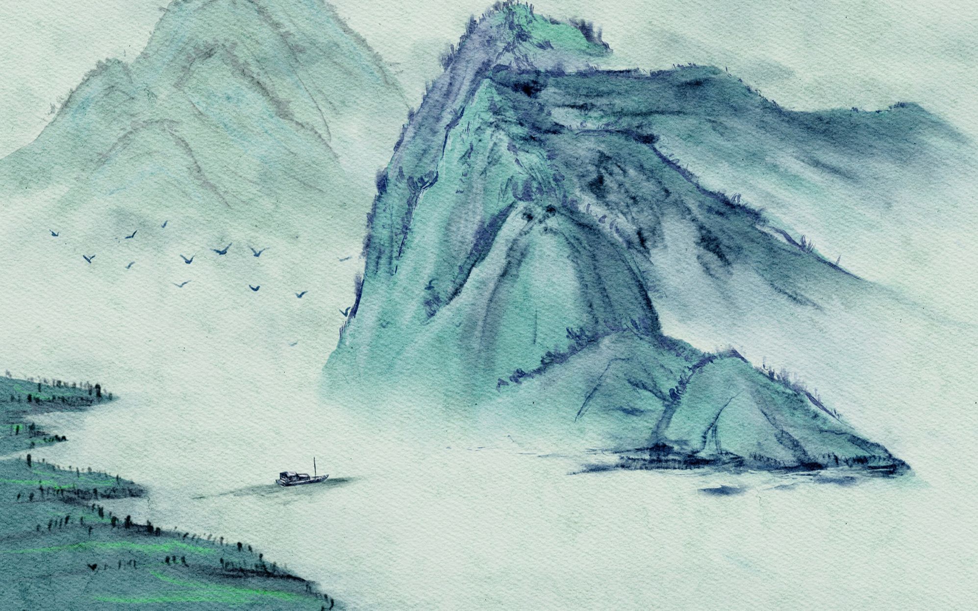 【Procreate水彩】 手把手教你用iPad画国画_哔哩哔哩_bilibili