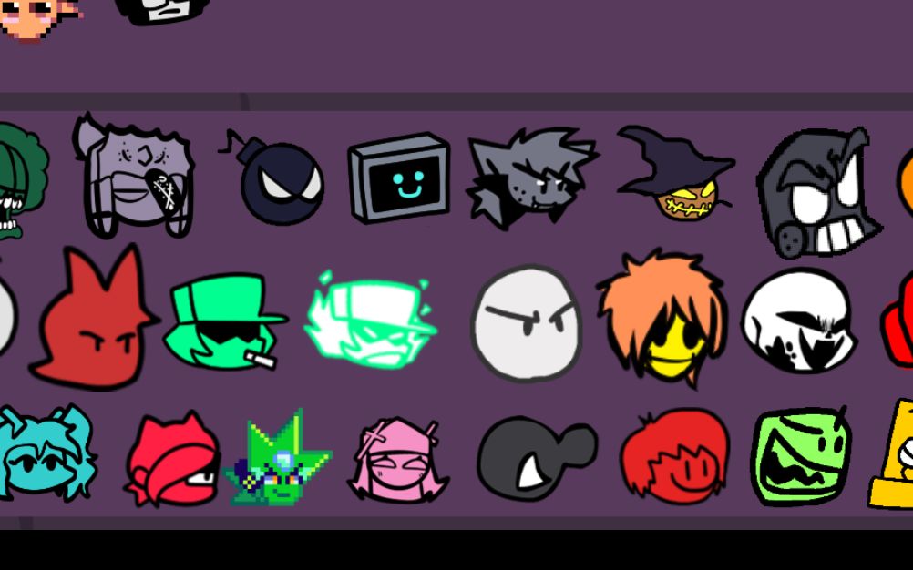 【FNF】官方demo：Aside garcello烟叔周-My-wings-歌-哔哩哔哩视频