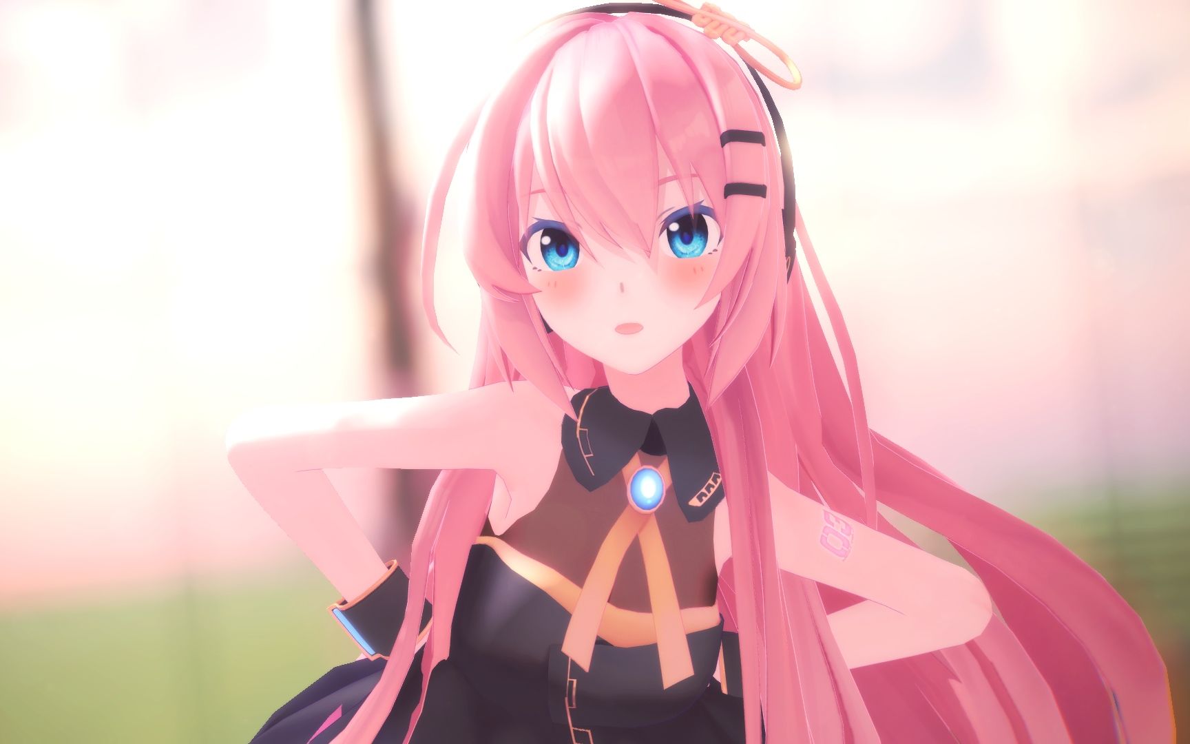 【Vocaloid/MMD】Lap Tap Love——Sour式Luka_哔哩哔哩_bilibili