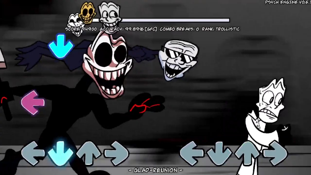 FNF - Absurdity Rampage - VS. Charles - Glad Reunion (vs Mr. Trololo ...