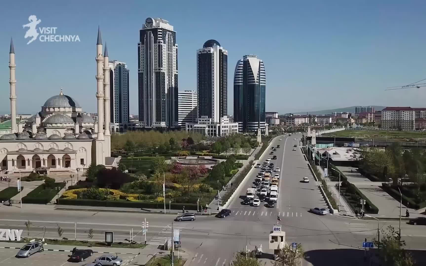 【延时摄影】车臣共和国首府-格罗兹尼_哔哩哔哩_bilibili