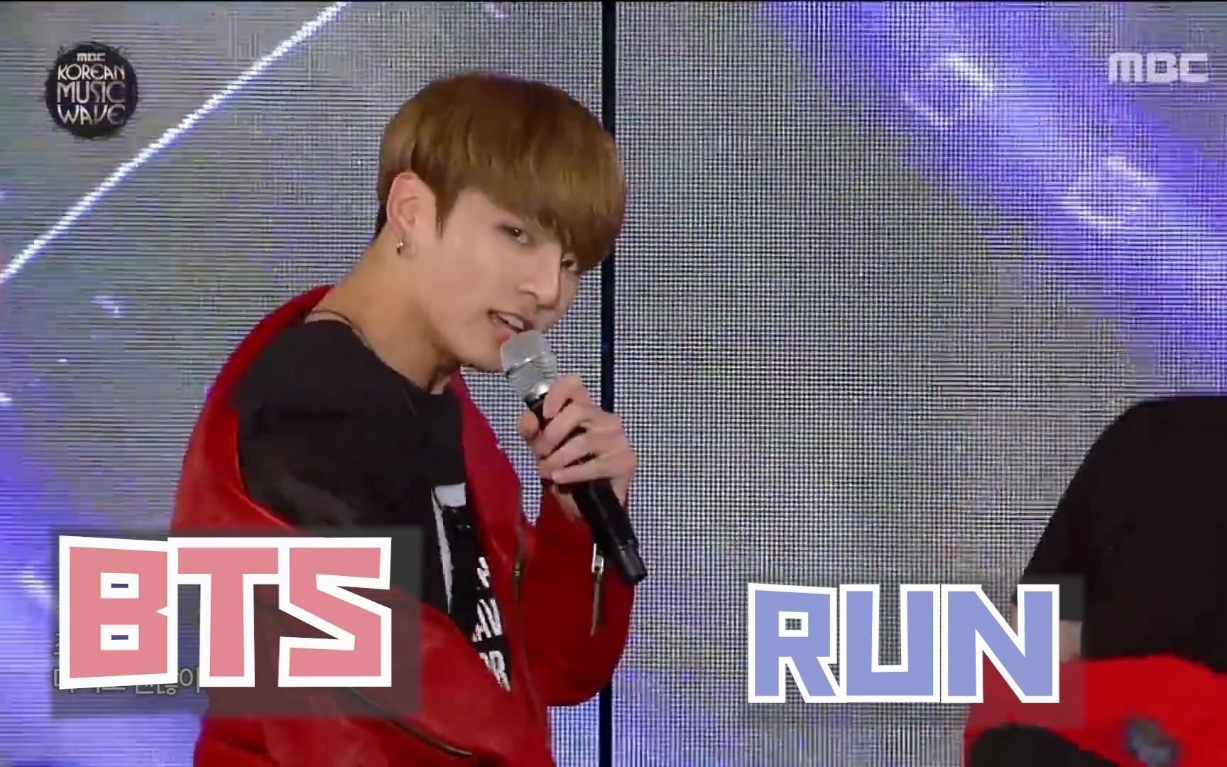 【BTS】RUN-Korean Music Wave2016_哔哩哔哩_bilibili