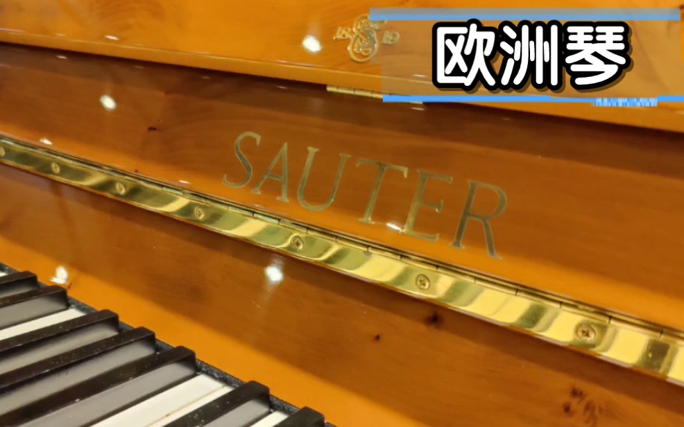 SAUTER 屹立钢琴界200多年，作为全球最佳质量的顶级名琴之一_哔哩哔哩_bilibili
