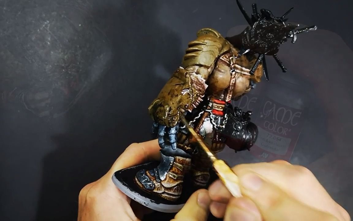 How To Paint - Damaged and Tarnished Armour_哔哩哔哩_bilibili