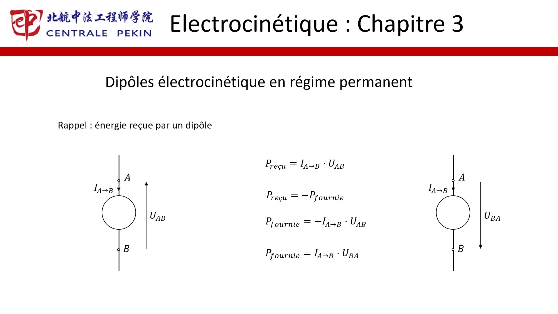 Chapitre 3 dipole électrocinétique en régime permanent_哔哩哔哩_bilibili
