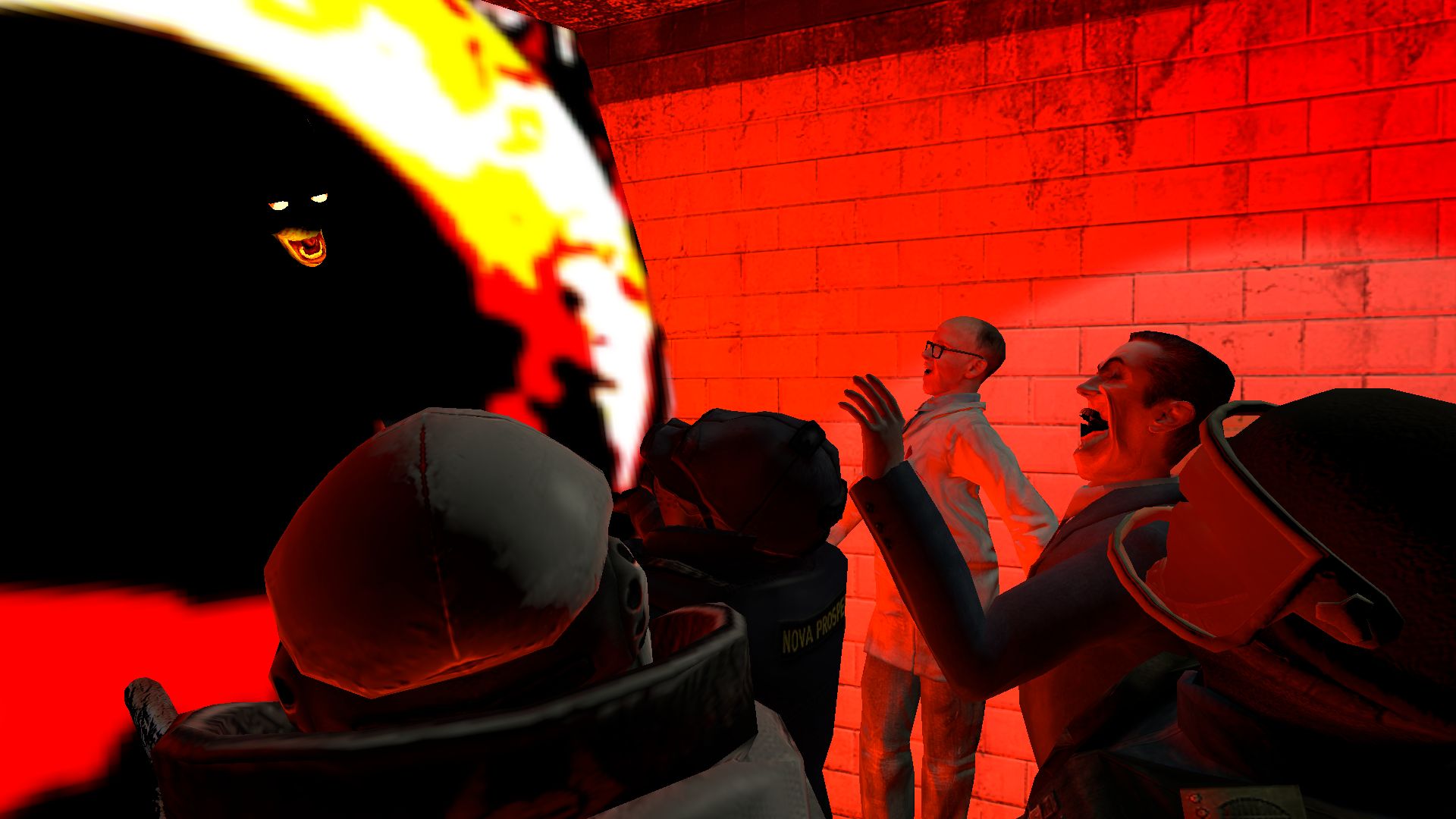 [Gmod]五个人在狭小的隧道被同时闪图.....-Gmod恐怖地图--韦斯利_艺-韦斯利_艺-哔哩哔哩视频