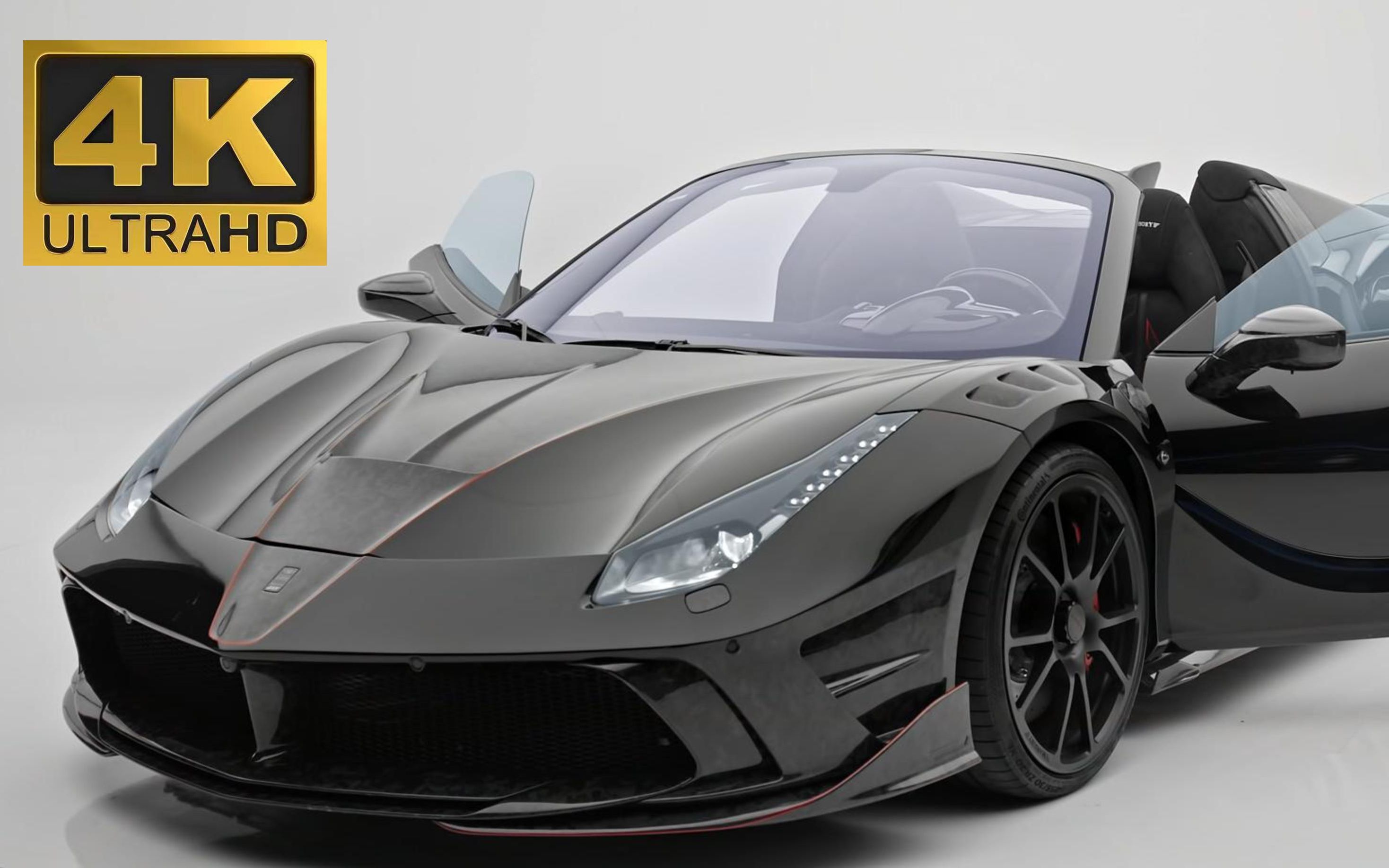 【4K】【Ferrari 4XX Siracusa Spider】不得不说法拉利做跑车还是有两把刷子的！帅！_哔哩哔哩_bilibili