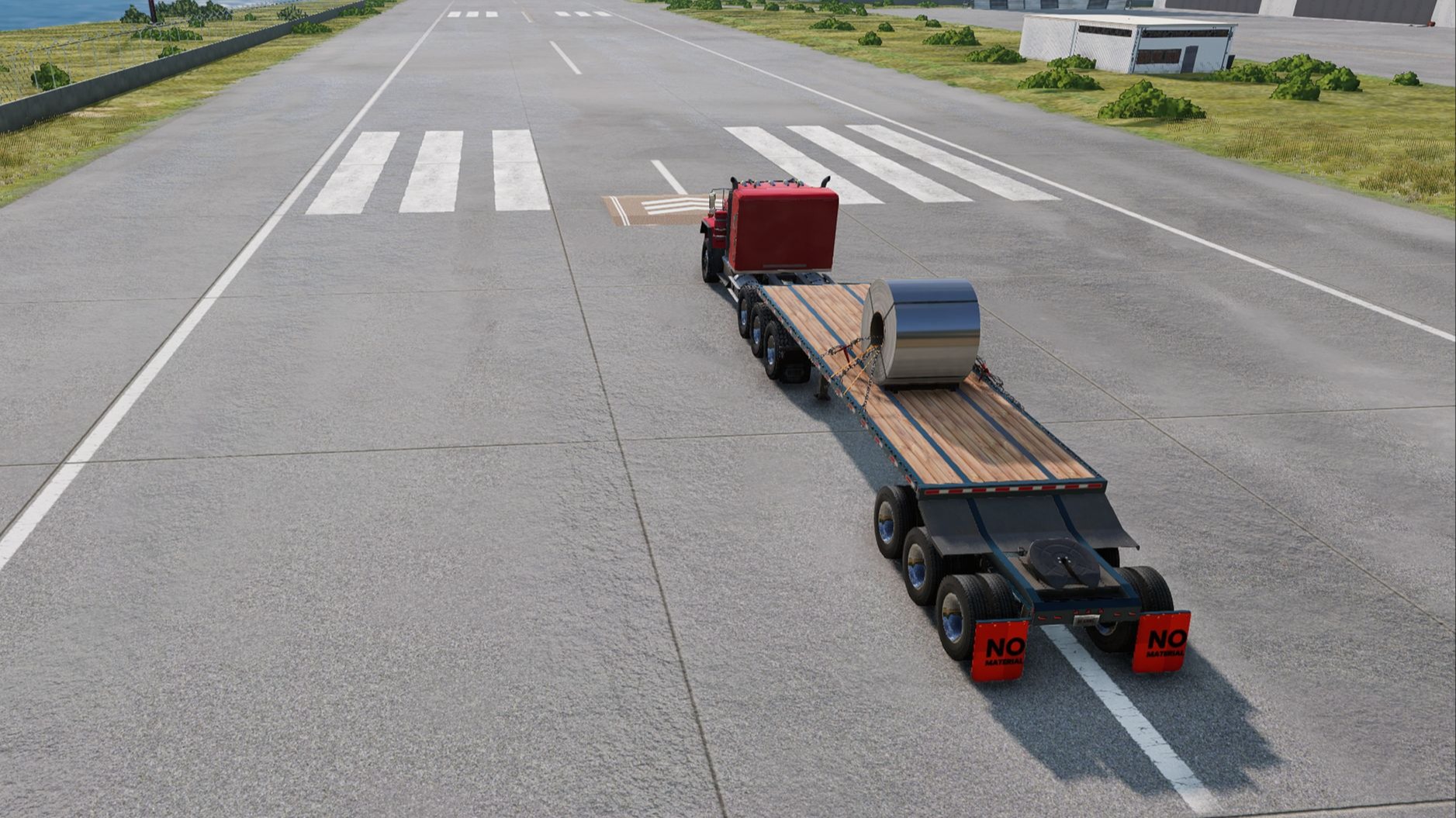 谁能在加速带的帮助下成功飞出机场？-BeamNG-TV-BeamNG-TV-哔哩哔哩视频