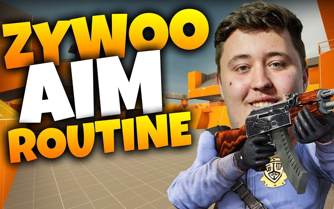 Zywoo的瞄准训练！_哔哩哔哩_bilibili