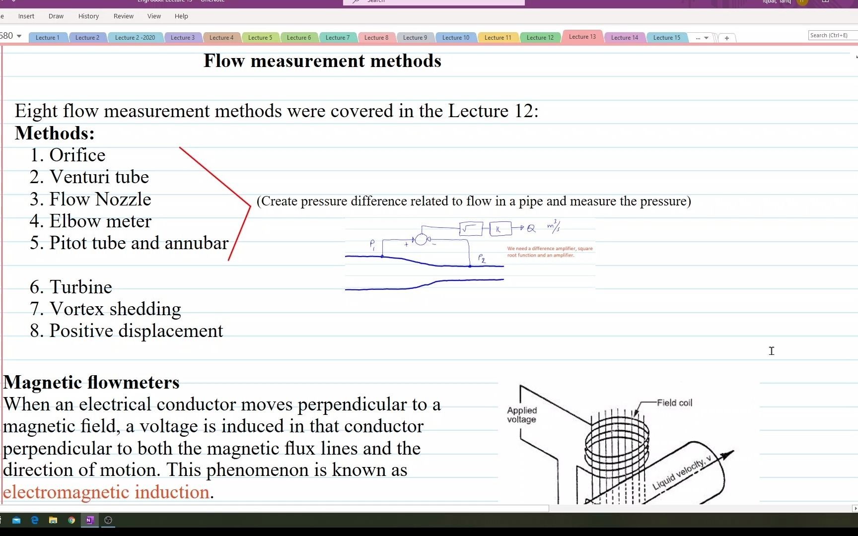 Lecture 13: Flow measurement and control_哔哩哔哩_bilibili