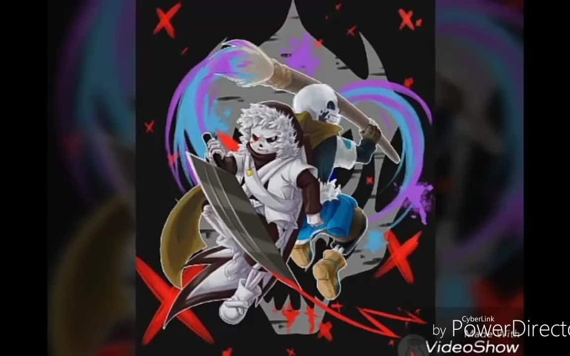 【Undertale AU】Cross x ink_哔哩哔哩_bilibili