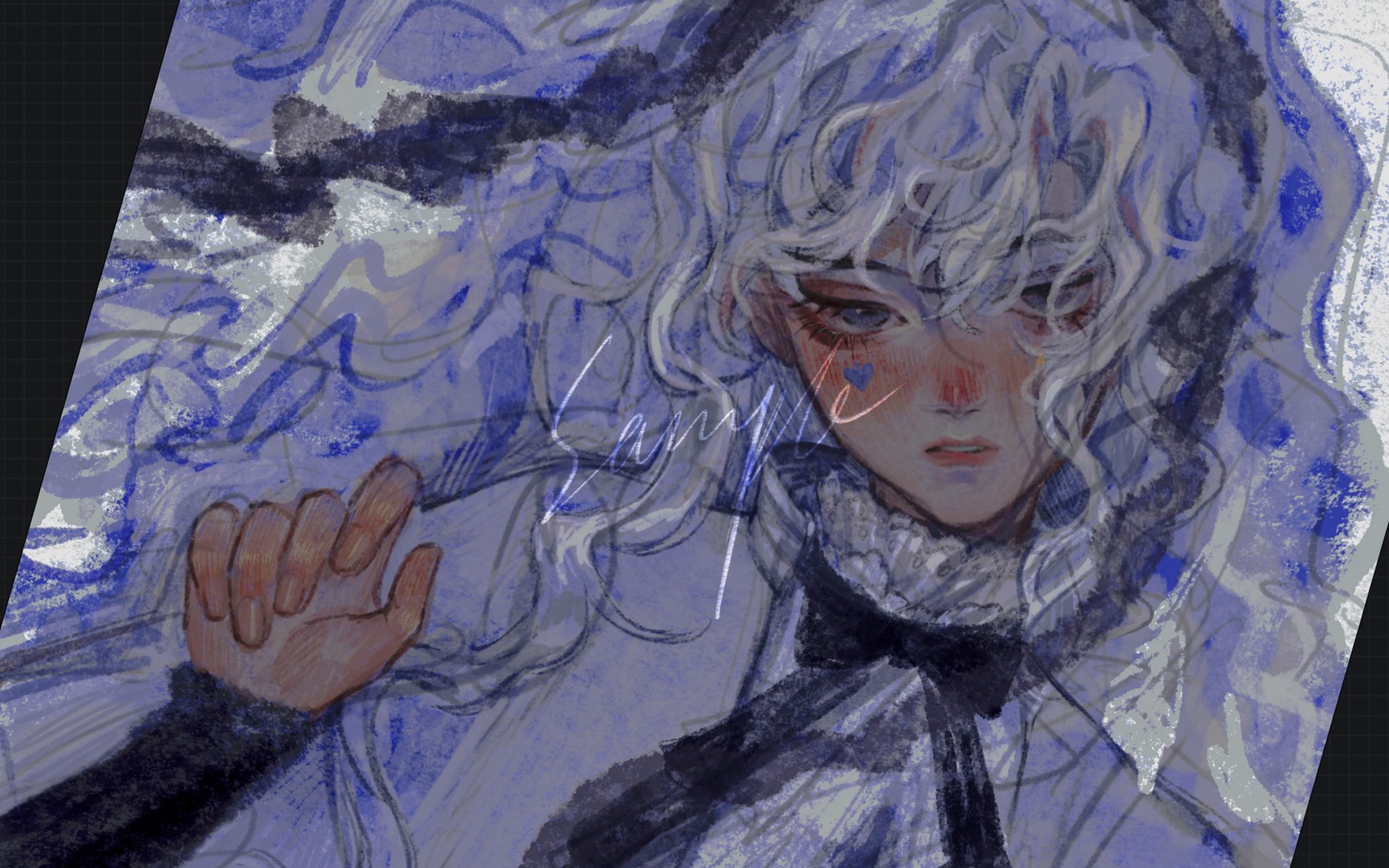 【onifu】big胆！这个人怎么在画稿的时候试新的笔刷_哔哩哔哩_bilibili