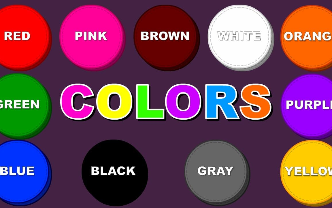 Learn Colors_哔哩哔哩_bilibili