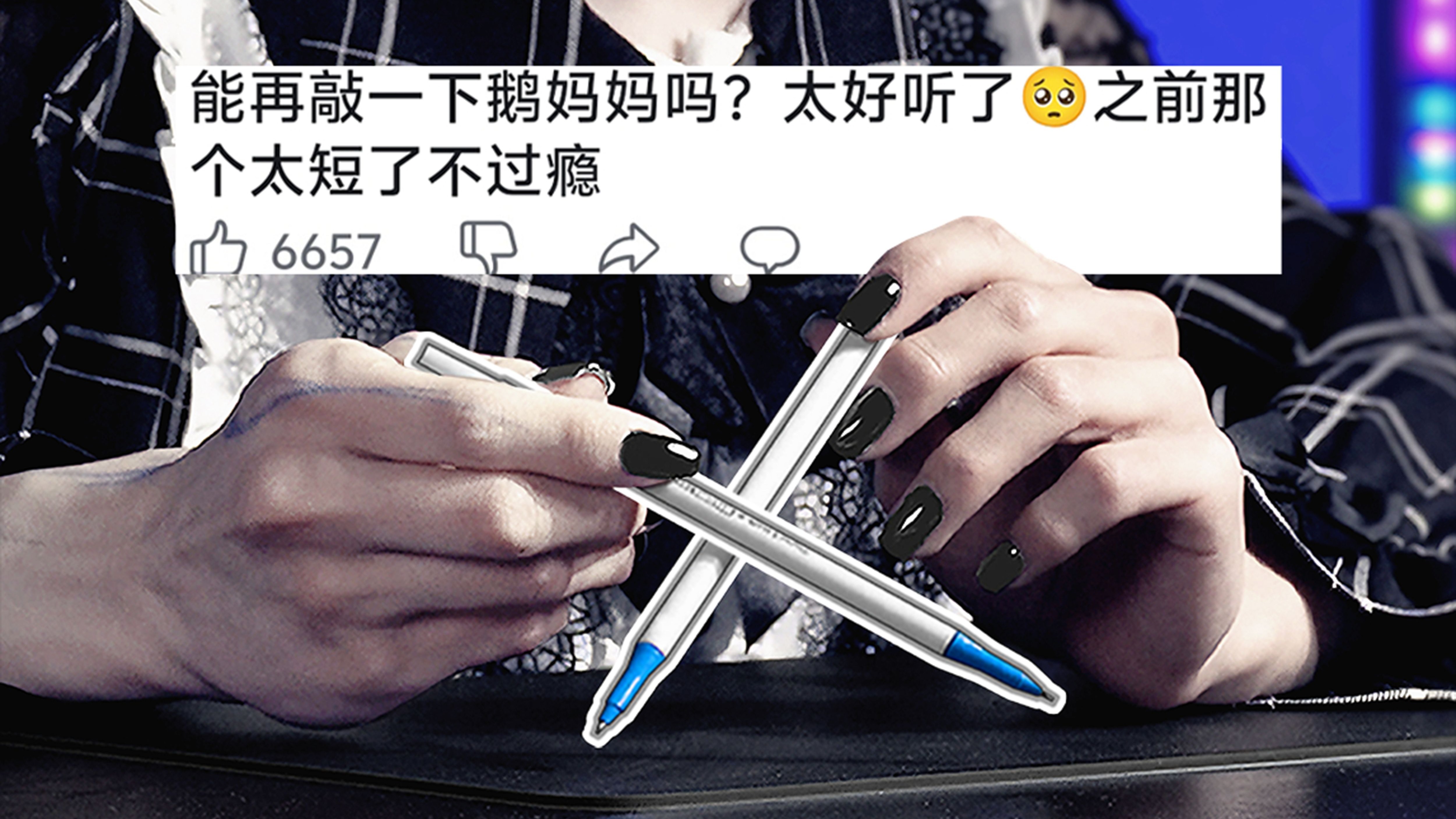 劲爽带感，眼花缭乱！两支笔暴打「不为人知的鹅妈妈童谣」-时亦Papillon-Song-哔哩哔哩视频
