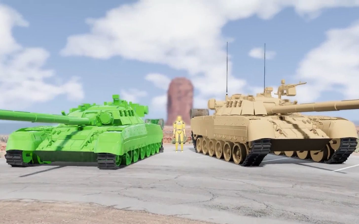 Jelly Car vs Metal Car - BeamNG - WreckStation - 视频下载 Video Downloader