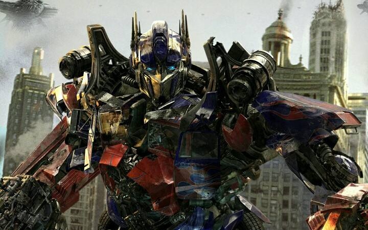 《变形金刚》电影里面精彩打斗场面，经费在燃烧（三）_哔哩哔哩_bilibili