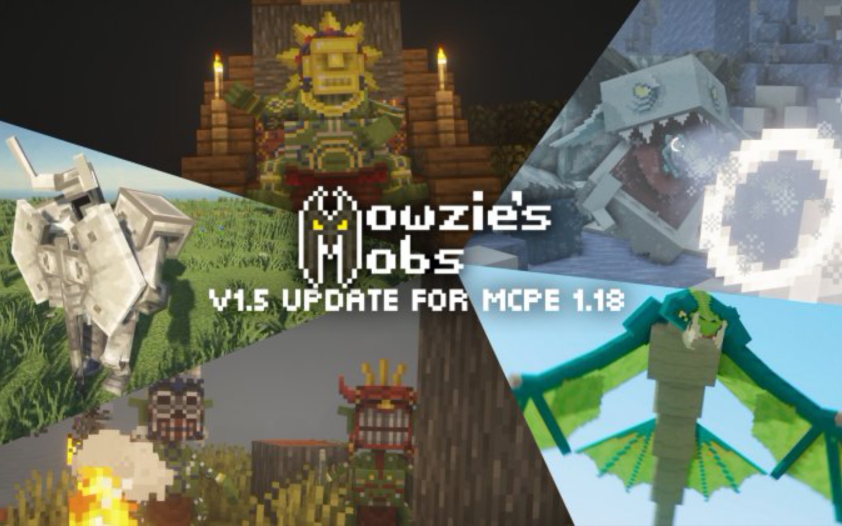 Mowzies mob来基岩版了更新V1.5!!_单机游戏热门视频