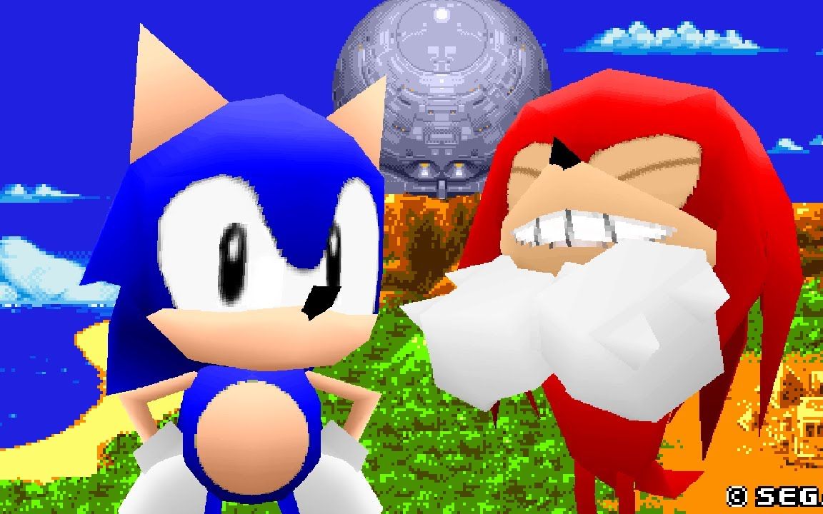 [SRB2 Mod] 如果索尼克 3 与纳克鲁斯是一部 3D 游戏..._单机游戏热门视频