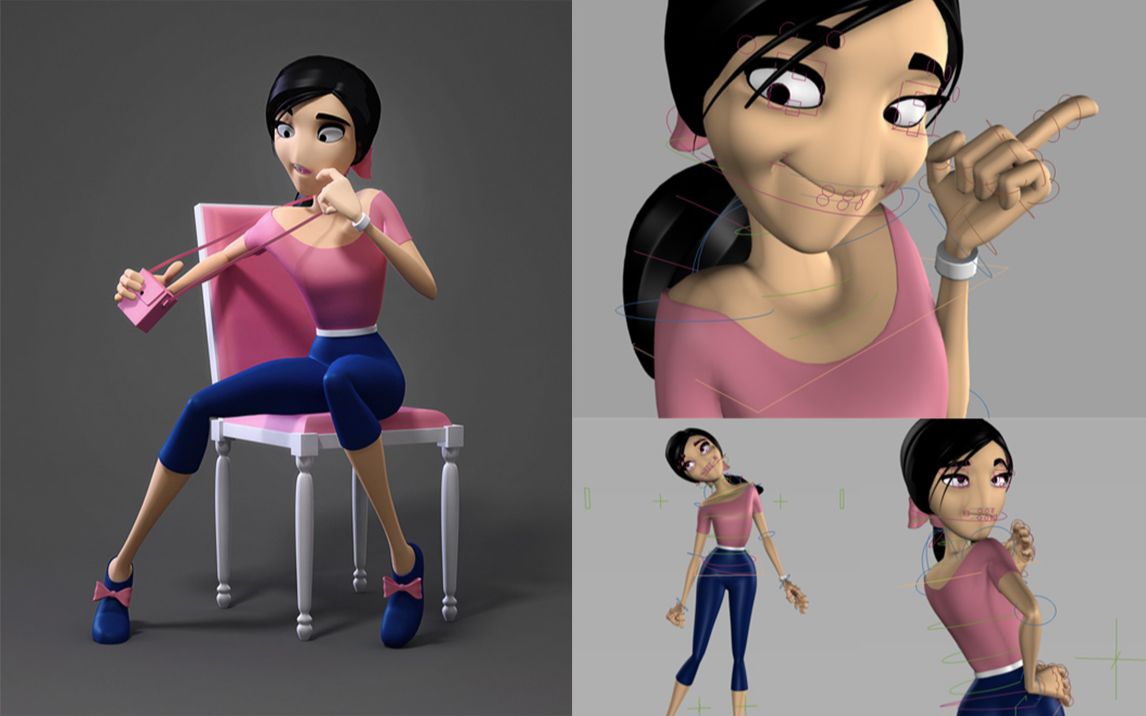 【Maya】AnimSchool索具介绍2020(中英双字)_哔哩哔哩_bilibili