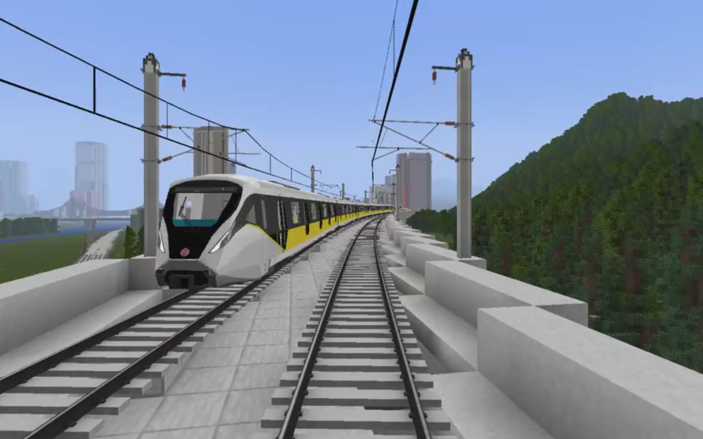 [我的世界MTR]仅3KM长的超短旅游快线，前方展望