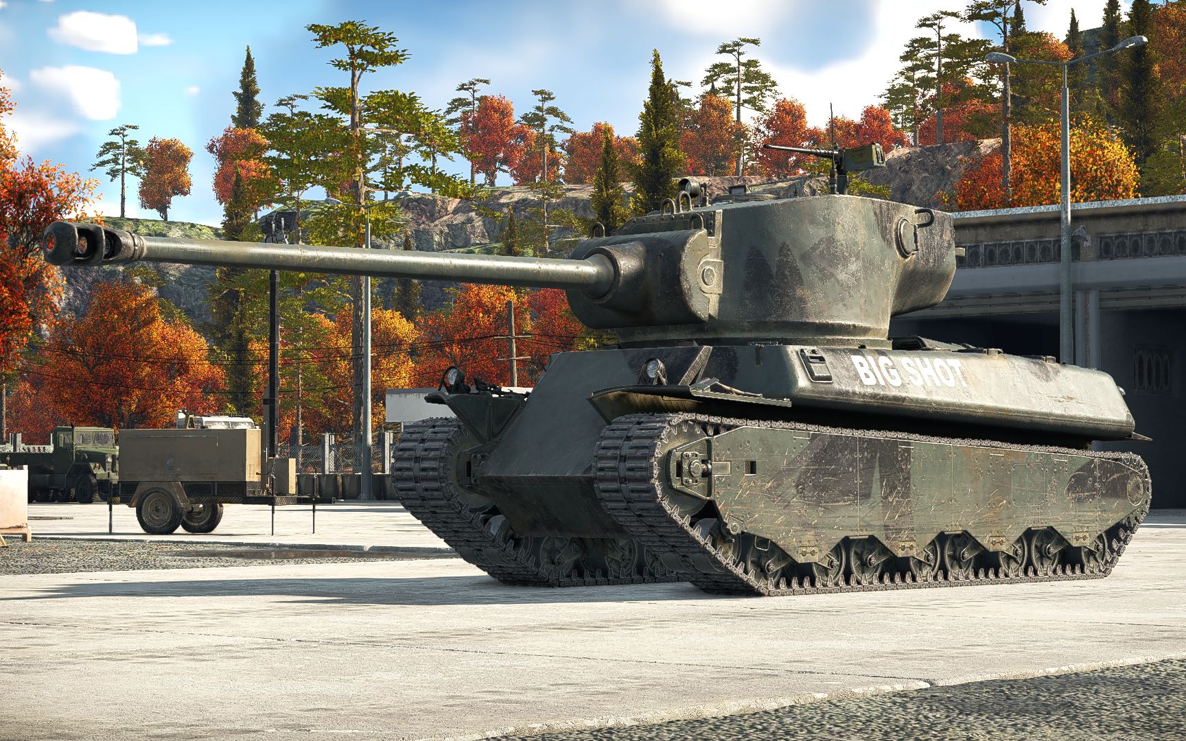 【战争雷霆】M6A2E1 核弹局&11杀 大头大头👨‍🦲~下雨不愁☂~_哔哩哔哩_bilibili