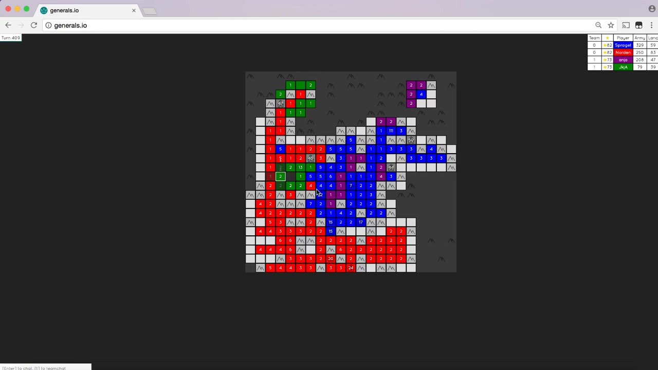 generals.io 2v2险胜_哔哩哔哩_bilibili