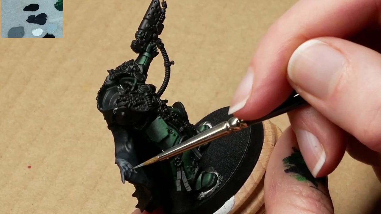 How to paint the cloak of Adrax Agatone_哔哩哔哩_bilibili