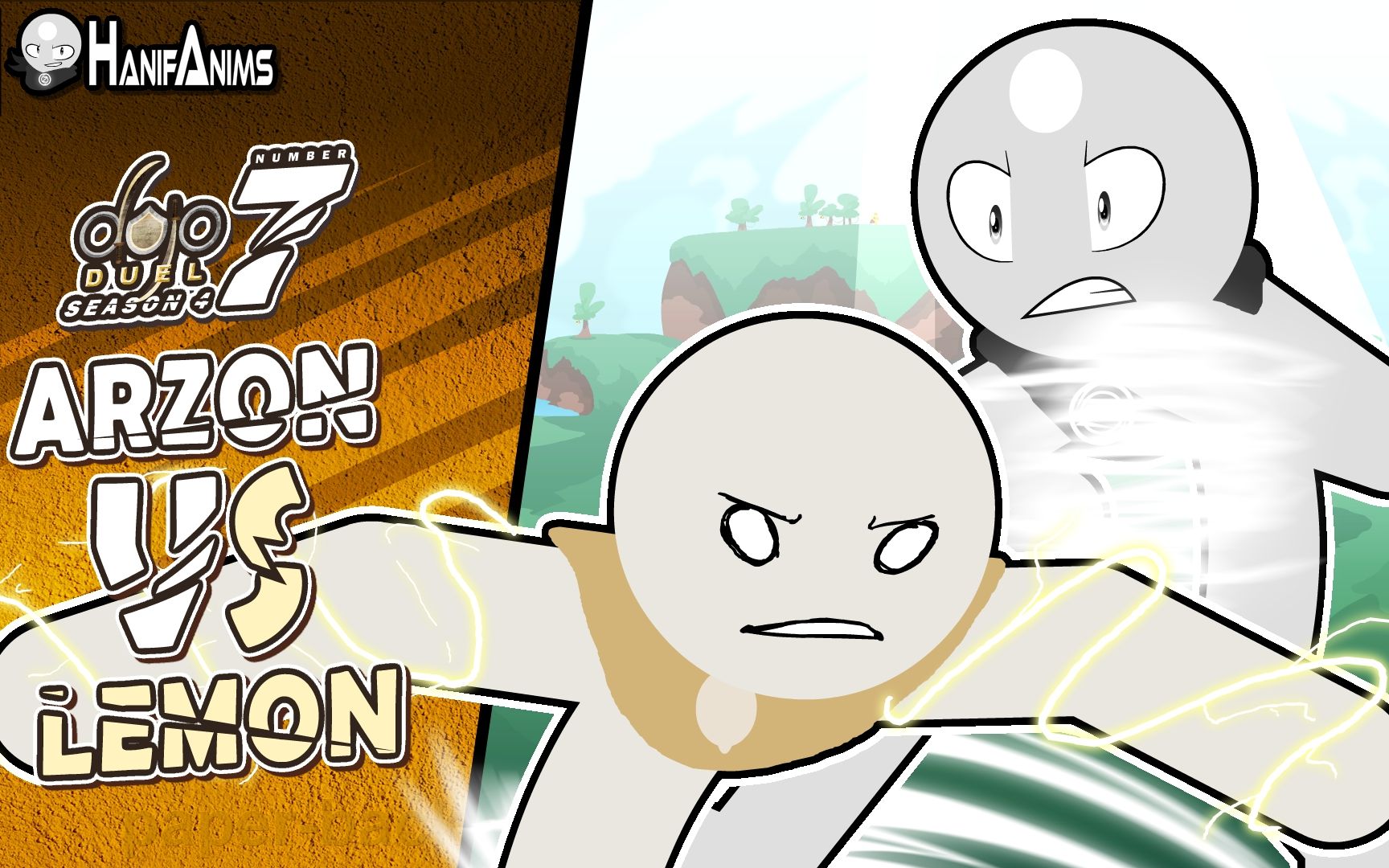 Dojo Duel7# Arzon VS Lemon（By HanifAnims）_哔哩哔哩_bilibili