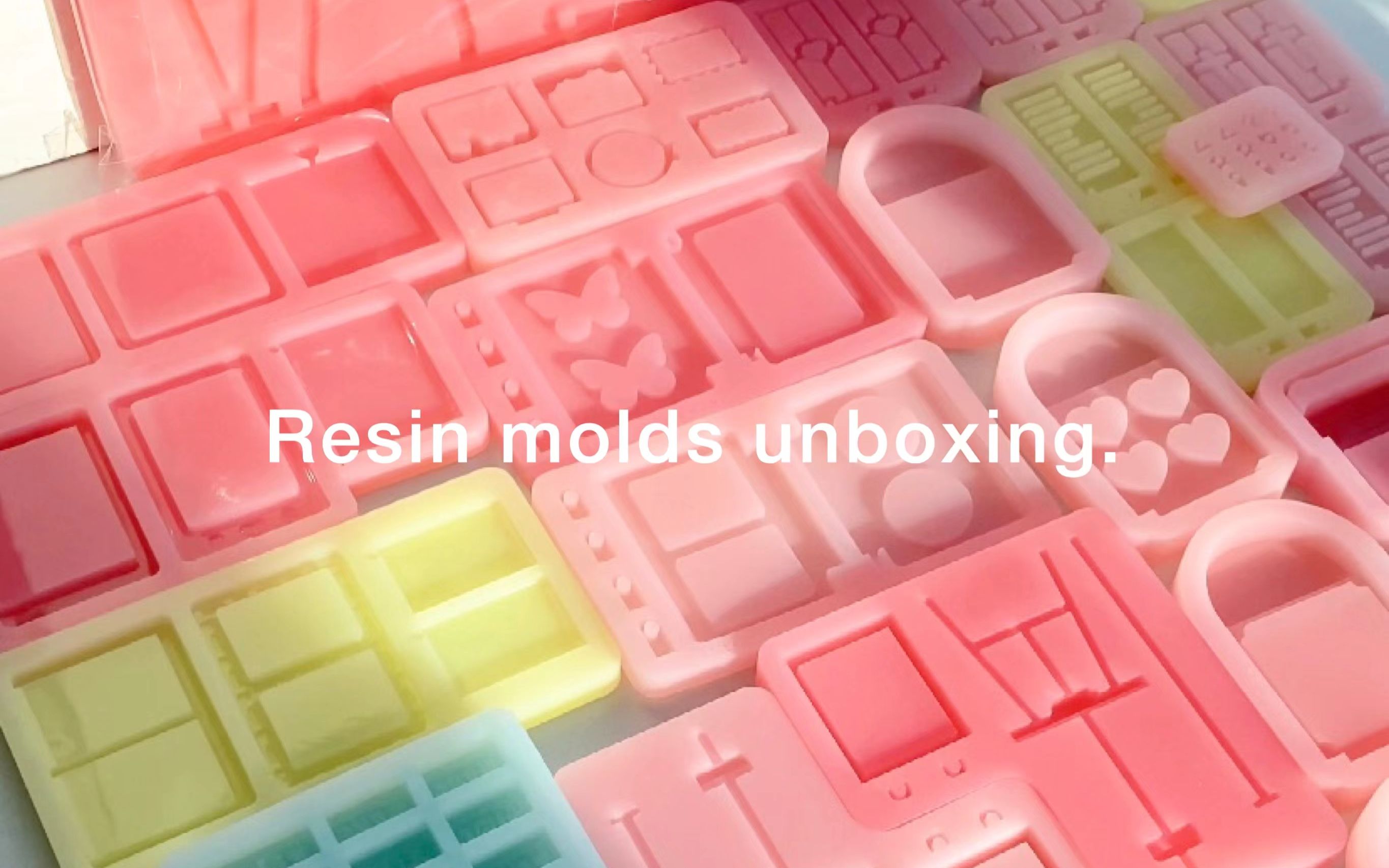 【xiaoli滴胶】 新的一年，跟我一起开箱新模具吧-xiaoli_handmade-xiaoli_handmade-哔哩哔哩视频