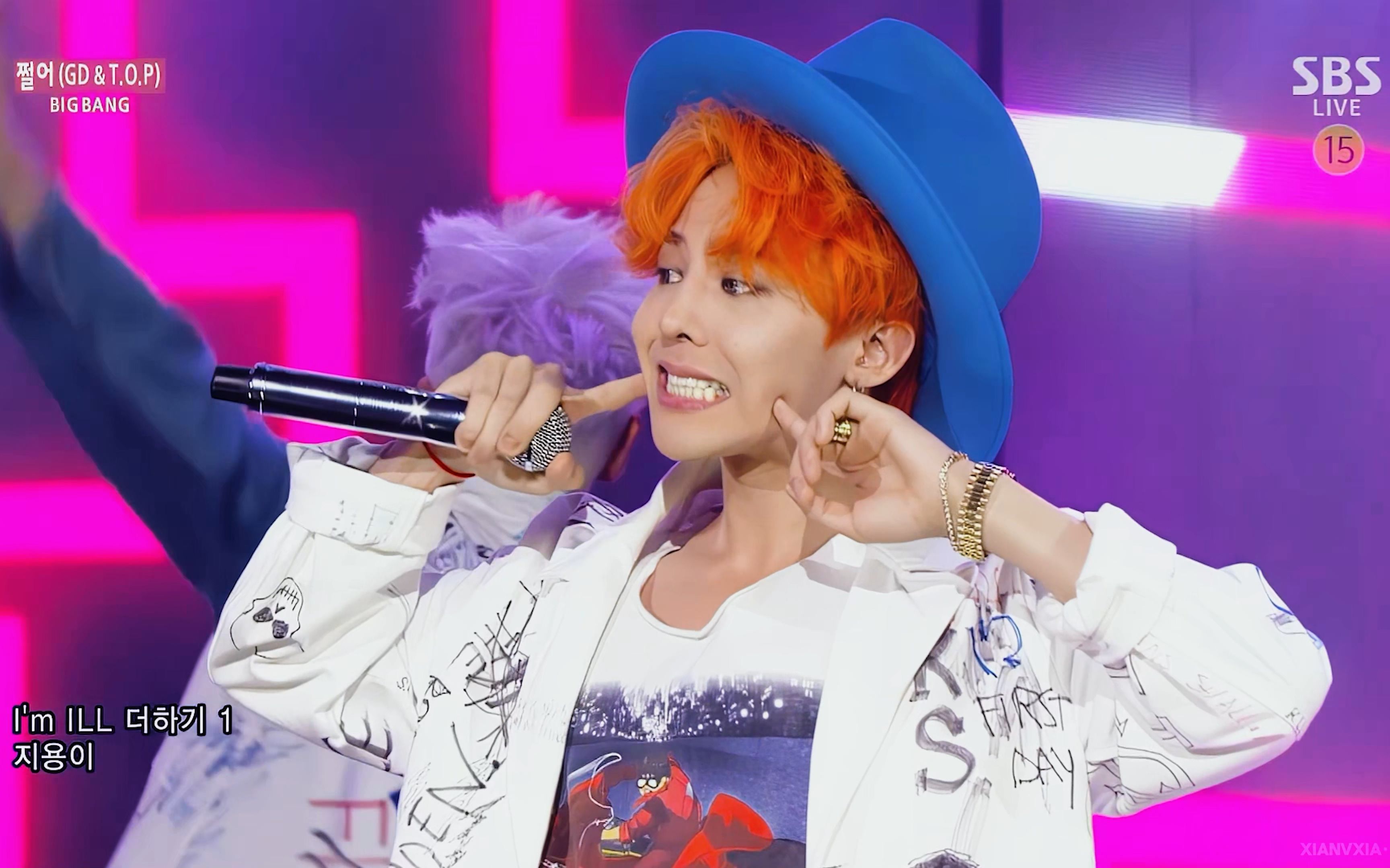 【4K LIVE】GD X TOP - ZUTTER (150823 SBS Inkigayo)_哔哩哔哩_bilibili