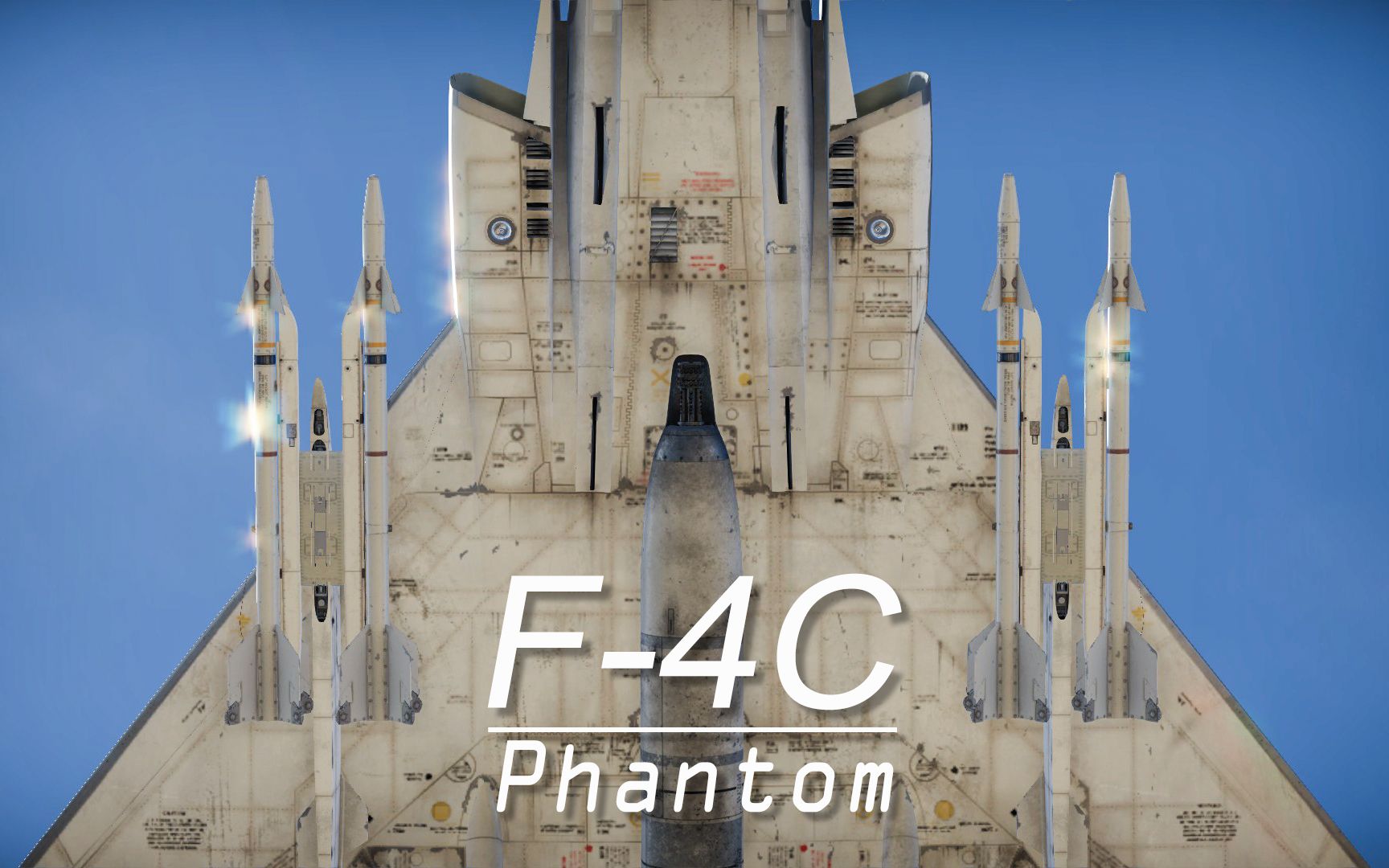 【战争雷霆】空历 F-4C"鬼怪"II全天候战斗机燃向集锦：AIM-9E空战之矛_哔哩哔哩 (゜-゜)つロ 干杯~-bilibili