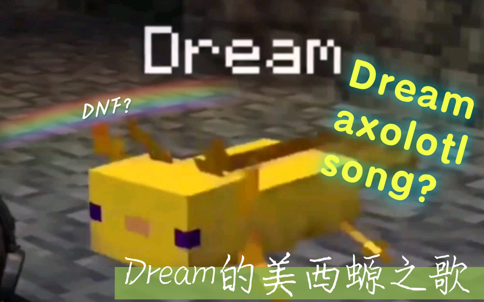 【含微量DNF】一首美西螈之歌，但是真的歌