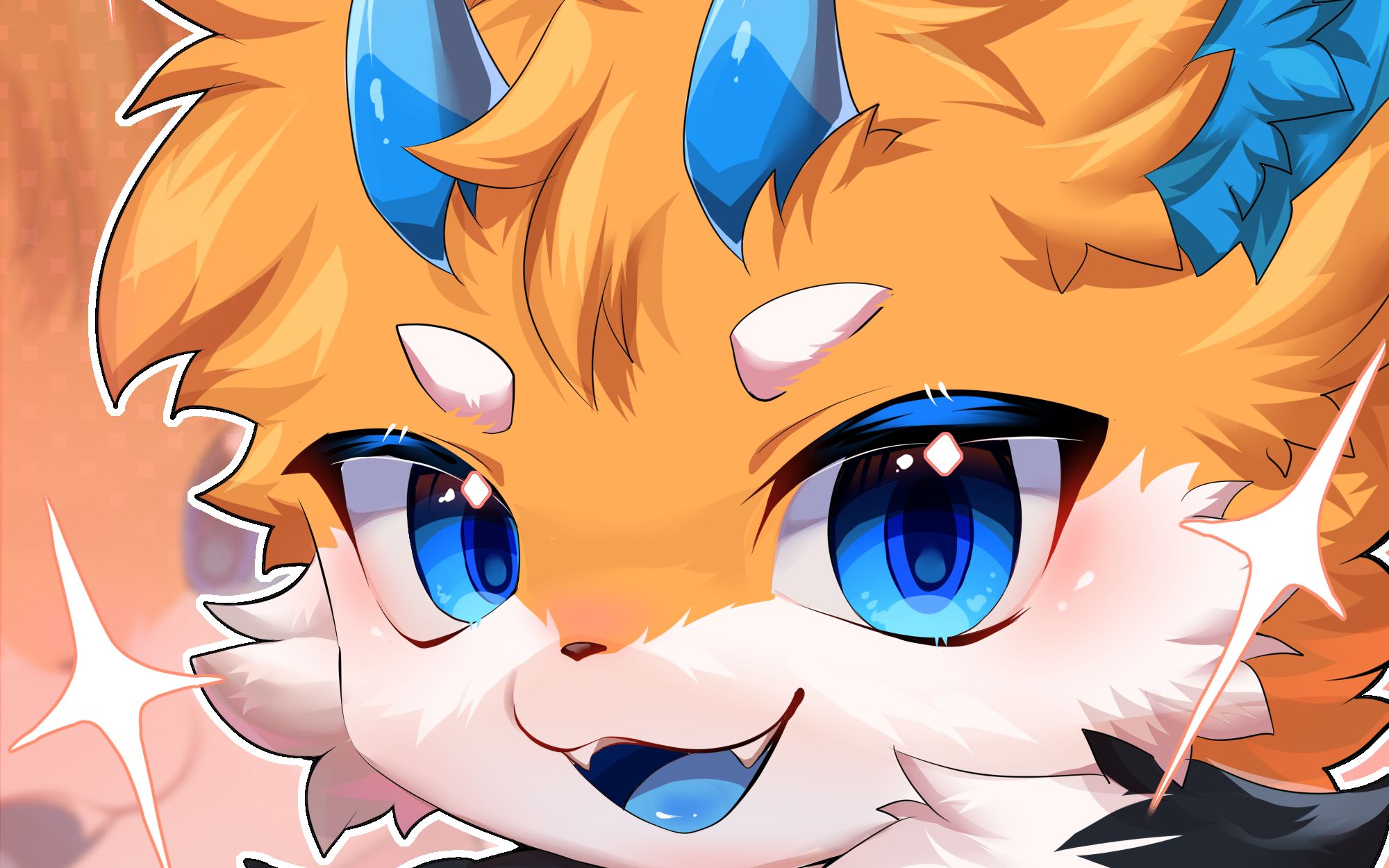 【Furry/绘画过程】全都是头-五七咸猫-五七咸猫-哔哩哔哩视频