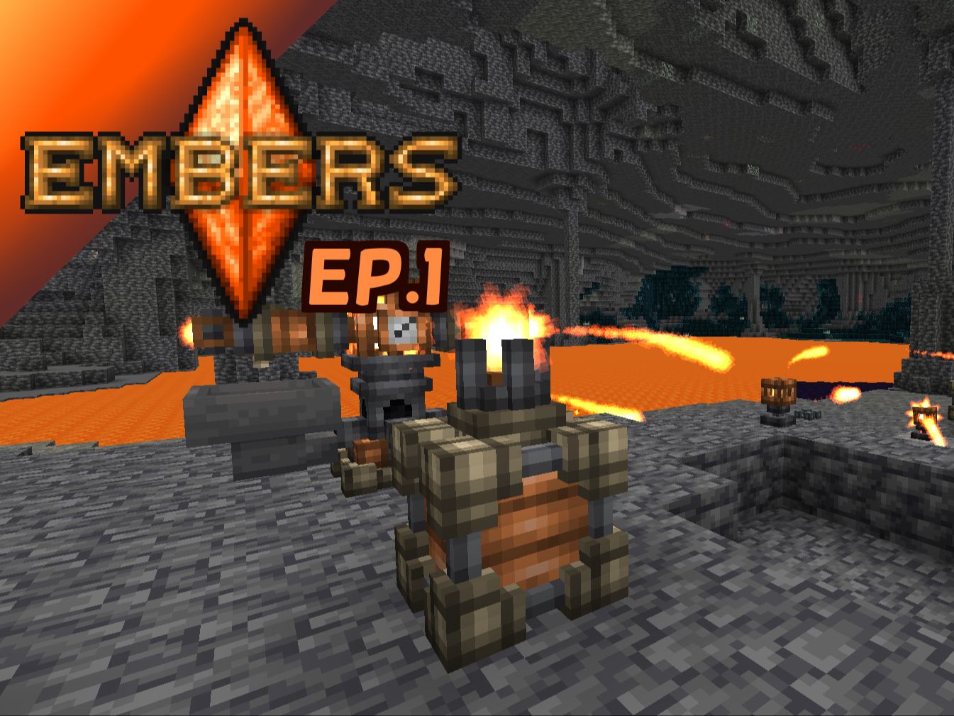 【千村的minecraft MOD介绍】Embers 余烬 EP. 1-灰烬能量的生产与运输-千村thousvillages-千村 ...