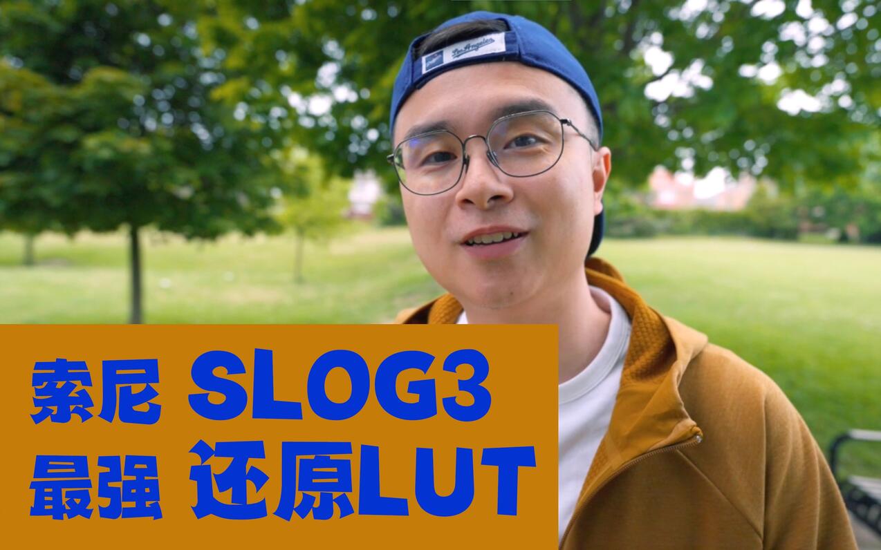 一秒钟调色｜索尼sony Slog3 最强还原lut（适用于a7s3 A7m4 哔哩哔哩