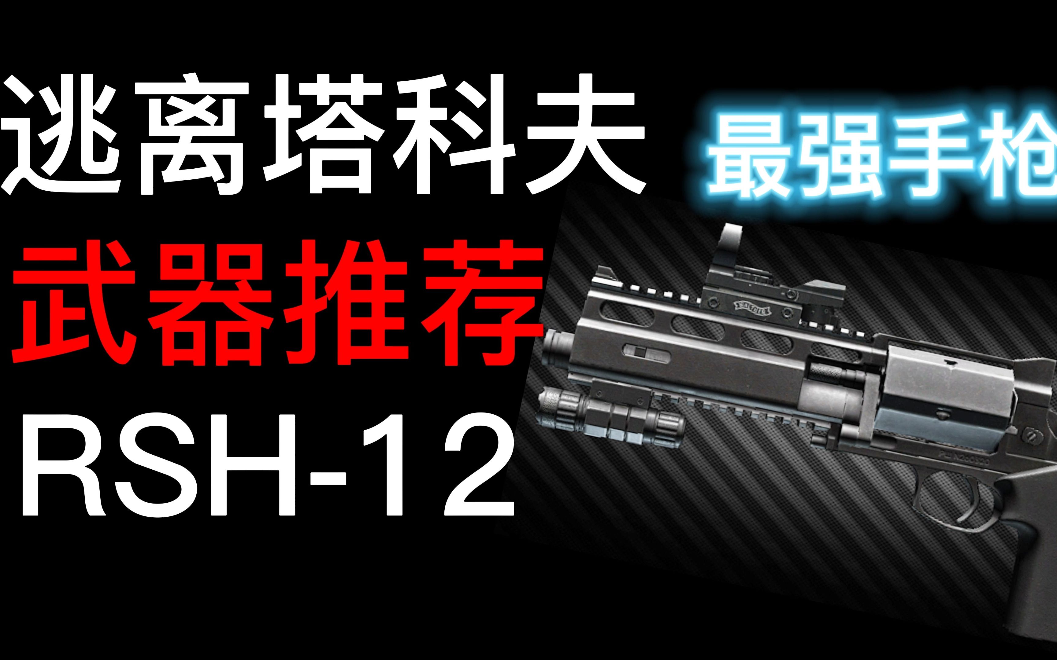 逃离塔科夫武器推荐之RSH-12-沧海FPS-沧海FPS-哔哩哔哩视频