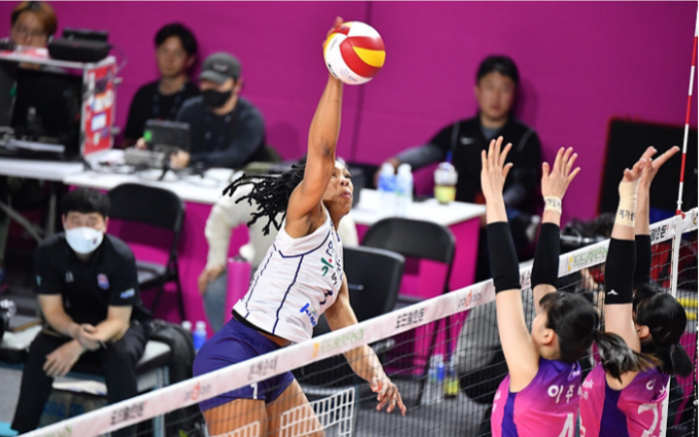 决赛3 道路公社 vs 兴国生命 | 22-23韩国女排联赛-BuSim-BuSim-哔哩哔哩视频