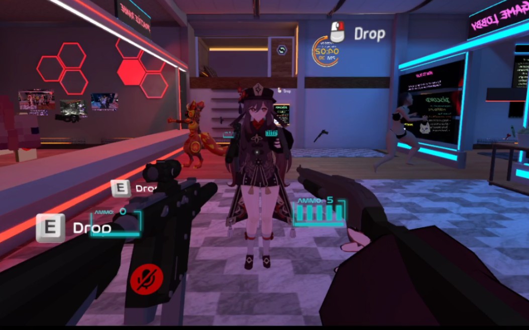（vrchat）游戏地图_第一视角