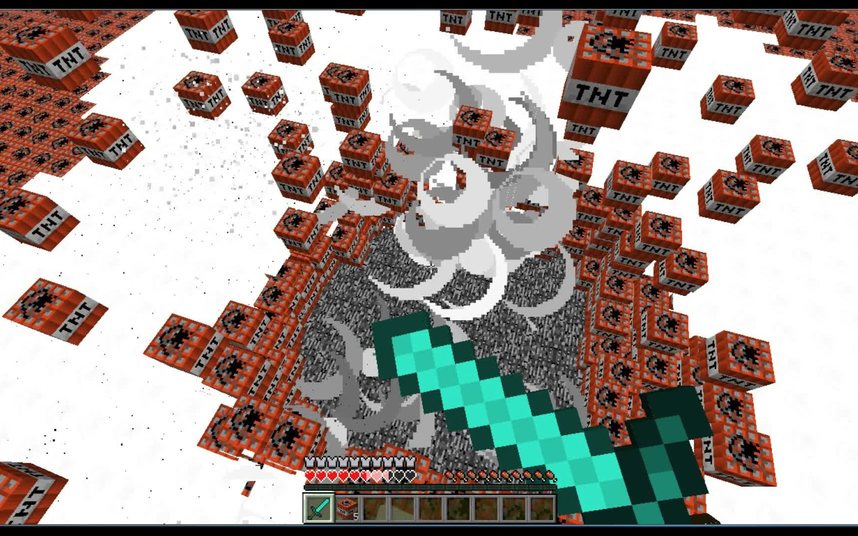 当你试图在TNT世界中点燃tnt时_哔哩哔哩 (゜-゜)つロ 干杯~-bilibili