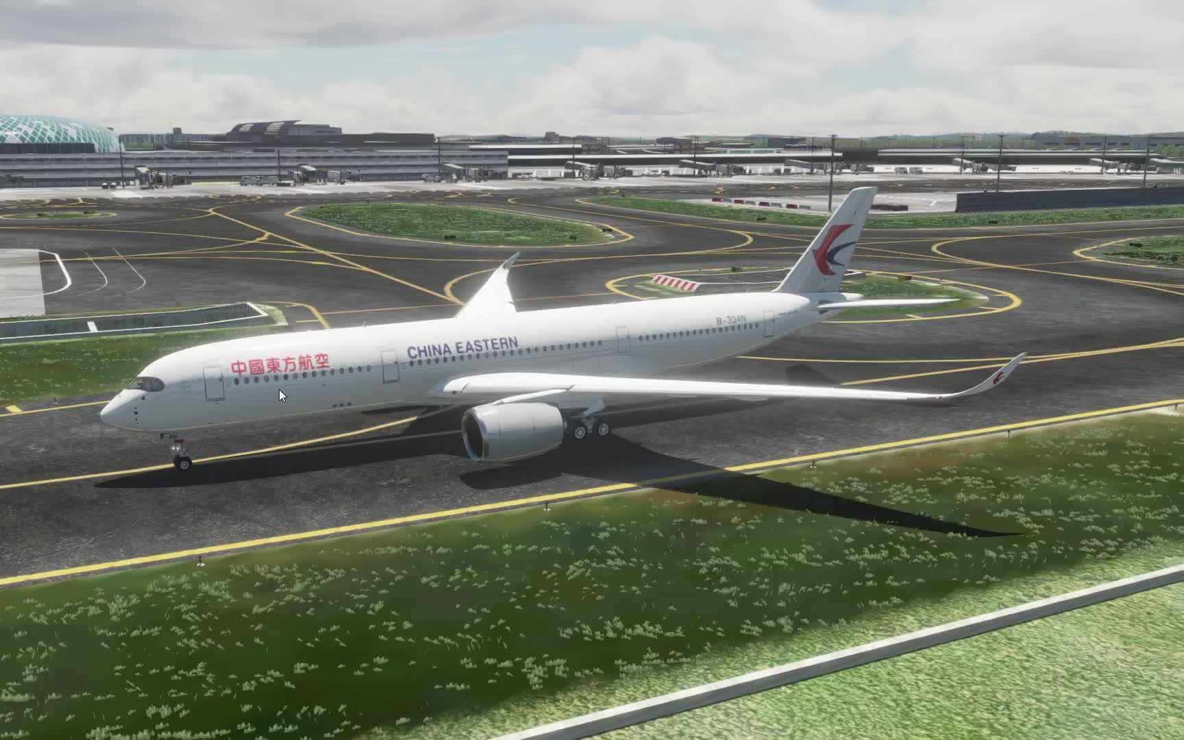 【X-Plane 11】超棒的夜景！波音757F虹桥进近