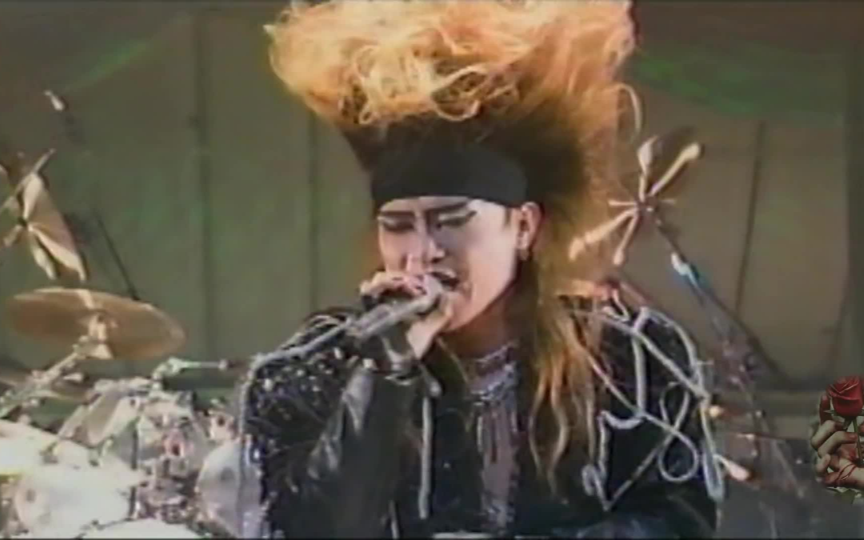 【X-Japan】Rose of Pain 91现场(大魔神五人组）_哔哩哔哩_bilibili