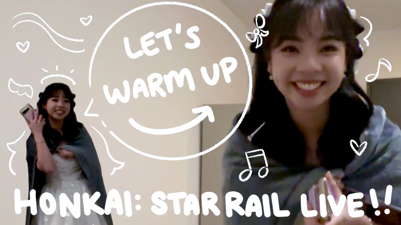 Chevy在为《星铁LIVE 2025》热身时演唱《在银河中孤独摇摆》💗-chevyha-chevyha-哔哩哔哩视频