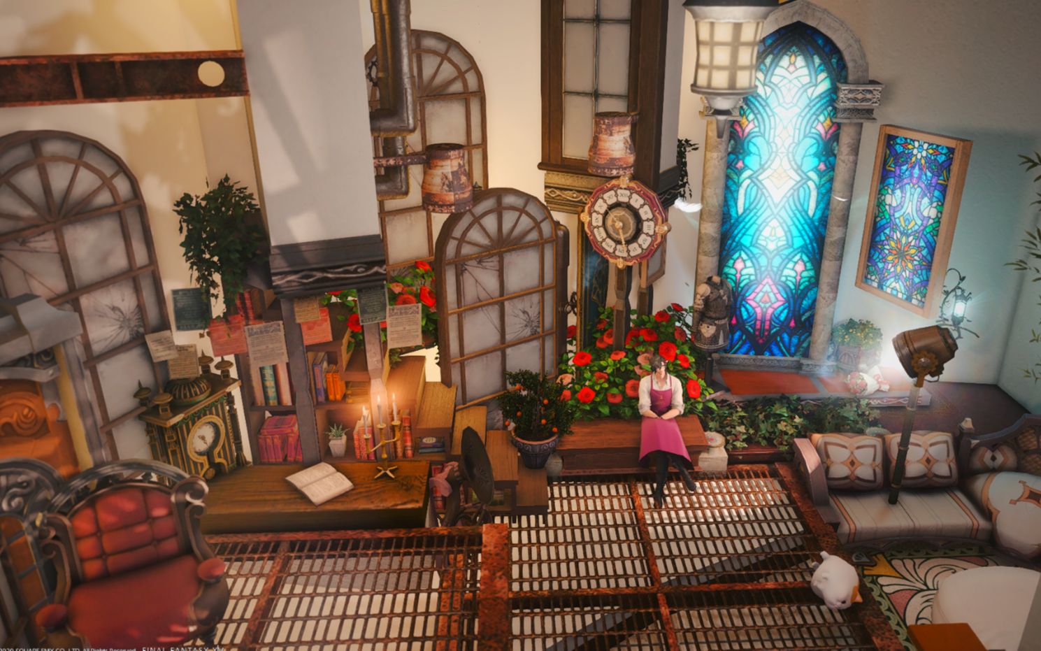【FF14装修】摄影棚尝试_哔哩哔哩_bilibili