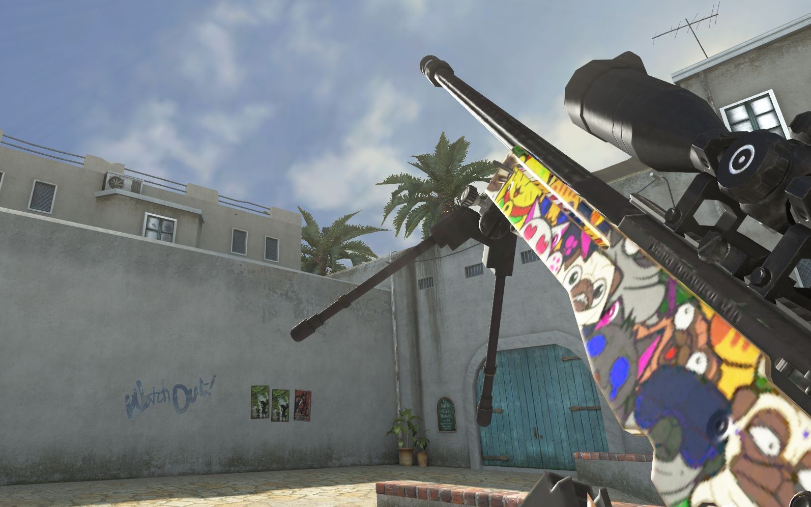 在AVA中玩的csgo皮肤 以及锈蚀烈焰沙鹰-邪神_Karasu_-邪神_Karasu_-哔哩哔哩视频