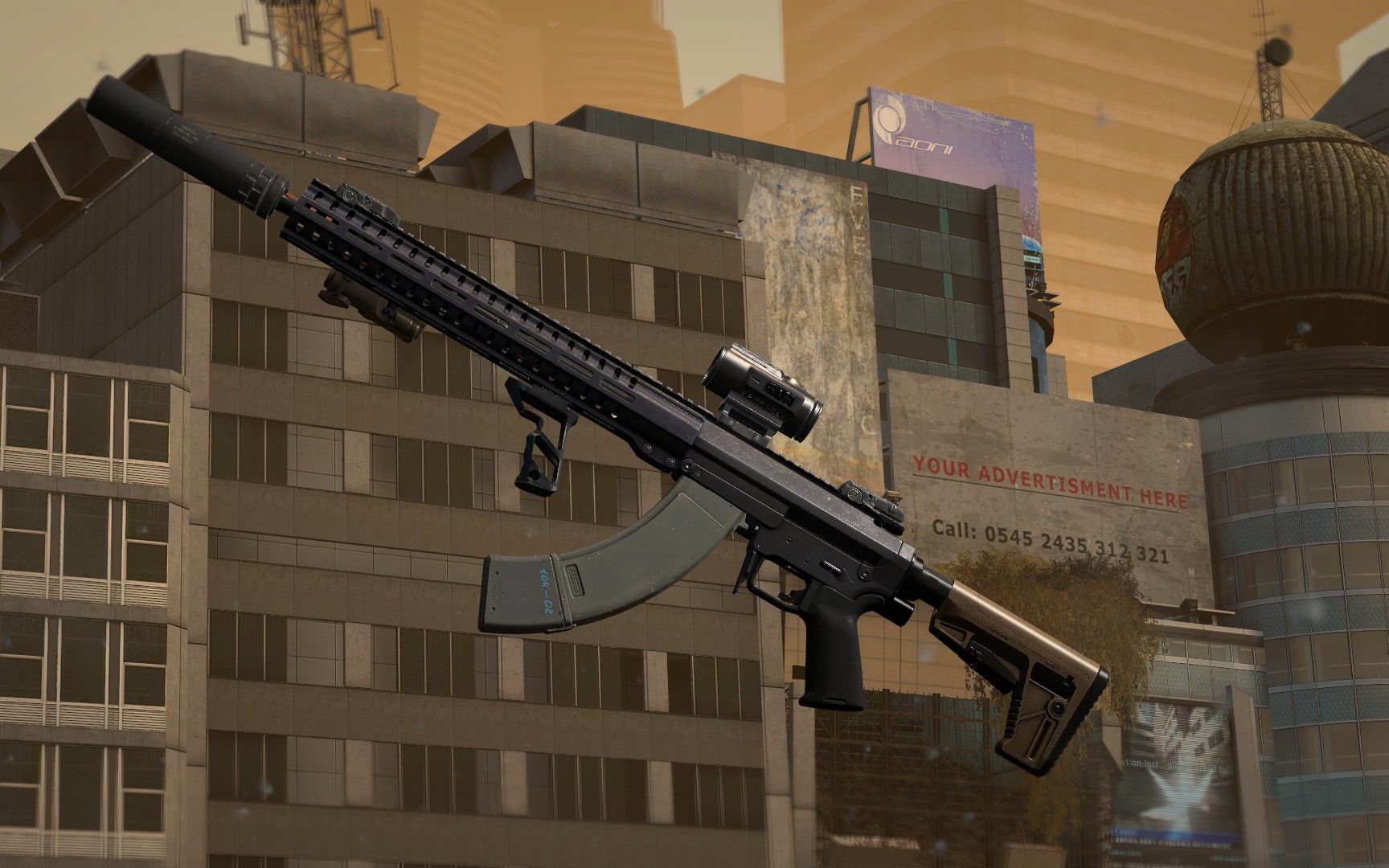 【GMOD】模组推荐：MWB CMMG Mk47 Mutant 战斗步枪_单机游戏热门视频