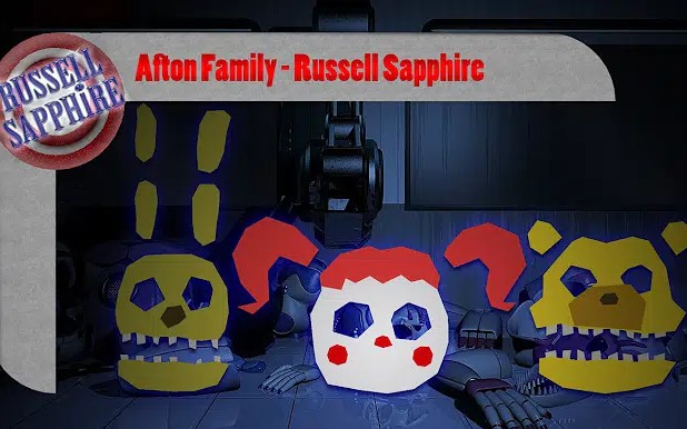 【FNAF Song】Afton Family/阿夫顿家族 Remix(熟肉)_哔哩哔哩_bilibili