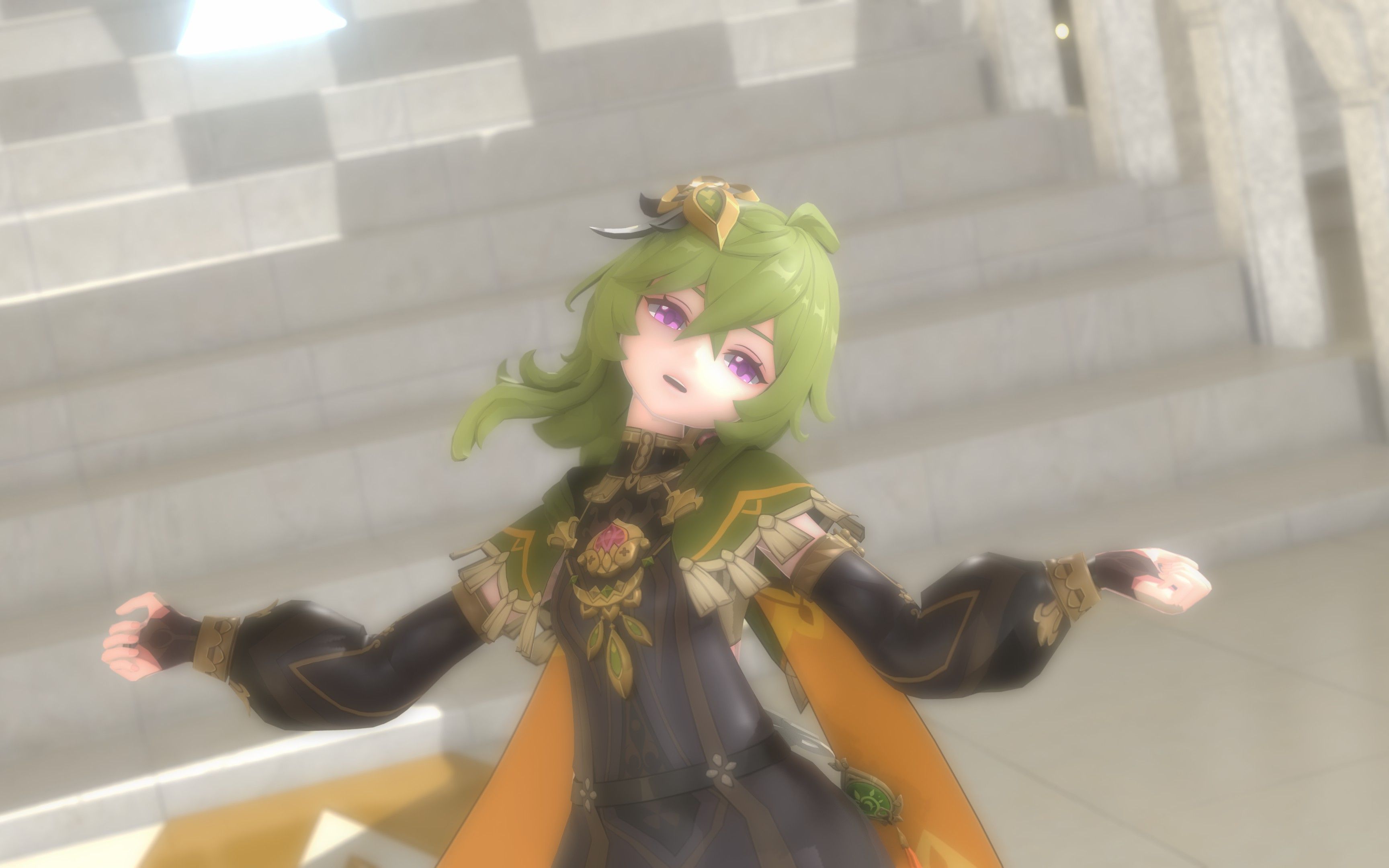 [MMD/原神] 柯莱 - marsh mally マシュマリー_哔哩哔哩_bilibili