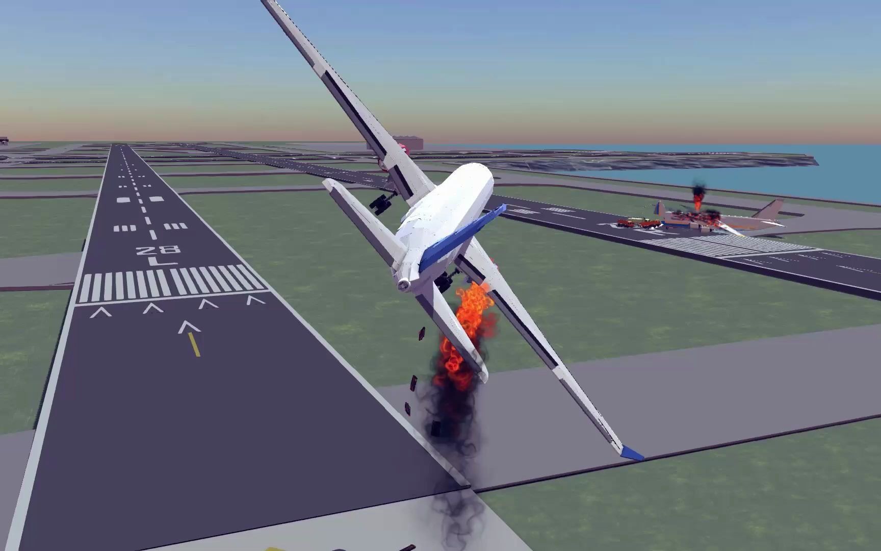 飞机坠毁和击落#26 - Besiege - Big Mathis_哔哩哔哩_bilibili