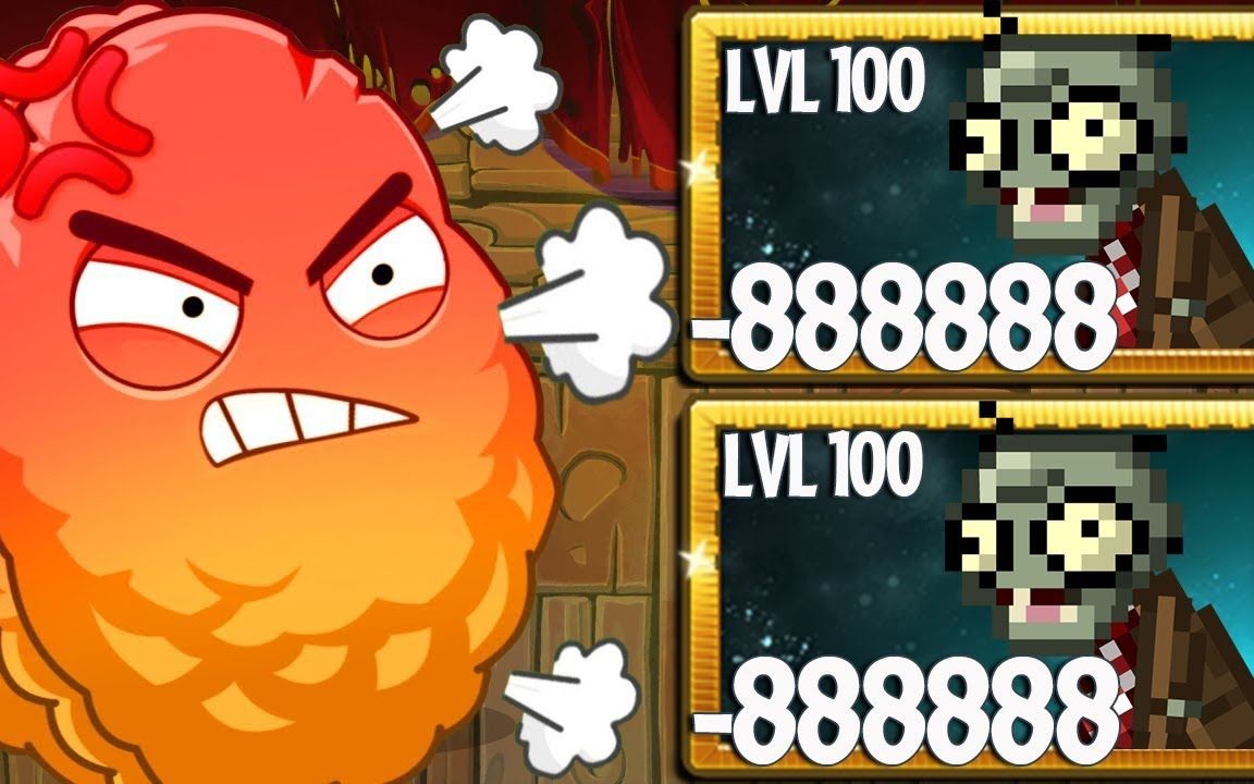 PvZ 2 - 超级植物100级vs超速8位僵尸100级 - 谁是最好的植物-MSGames-MSGames-哔哩哔哩视频